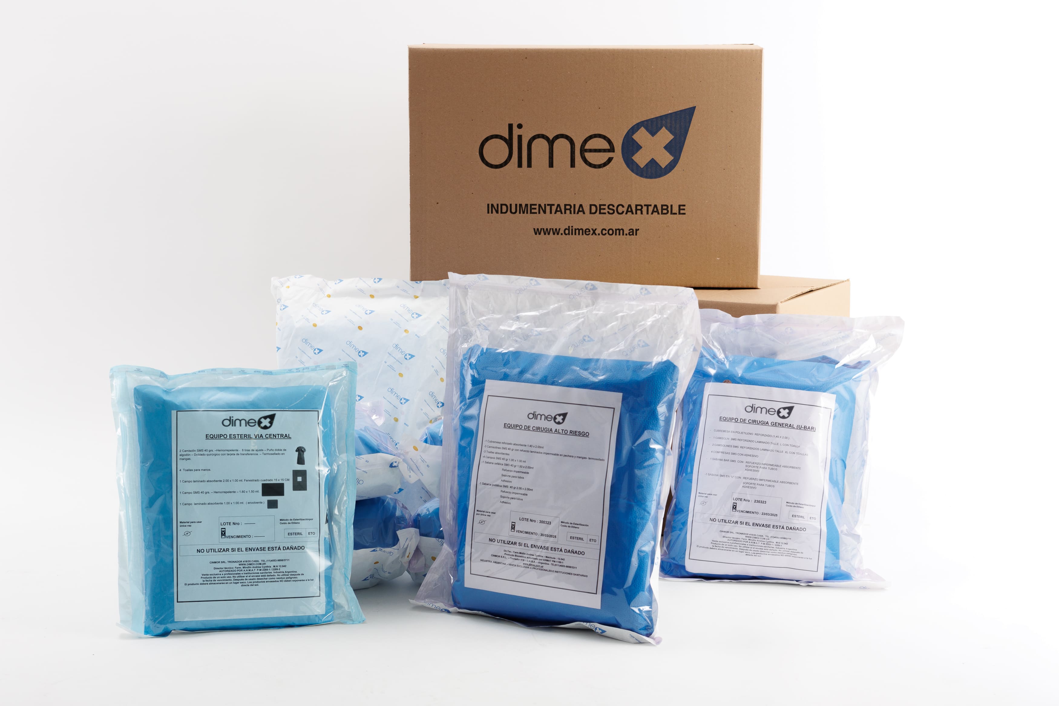 dimex | Packs quirúrgicos