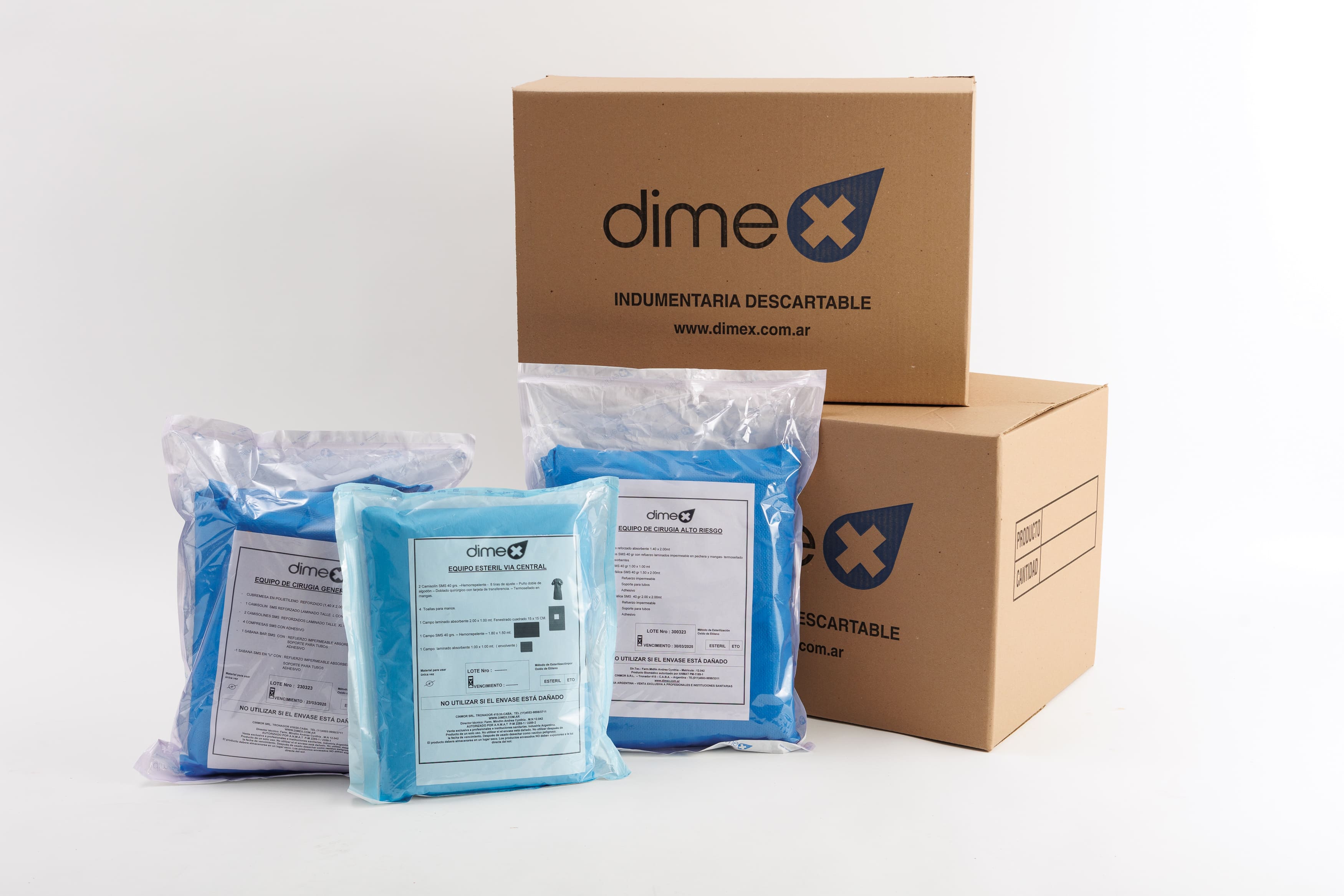 dimex | Packs quirúrgicos