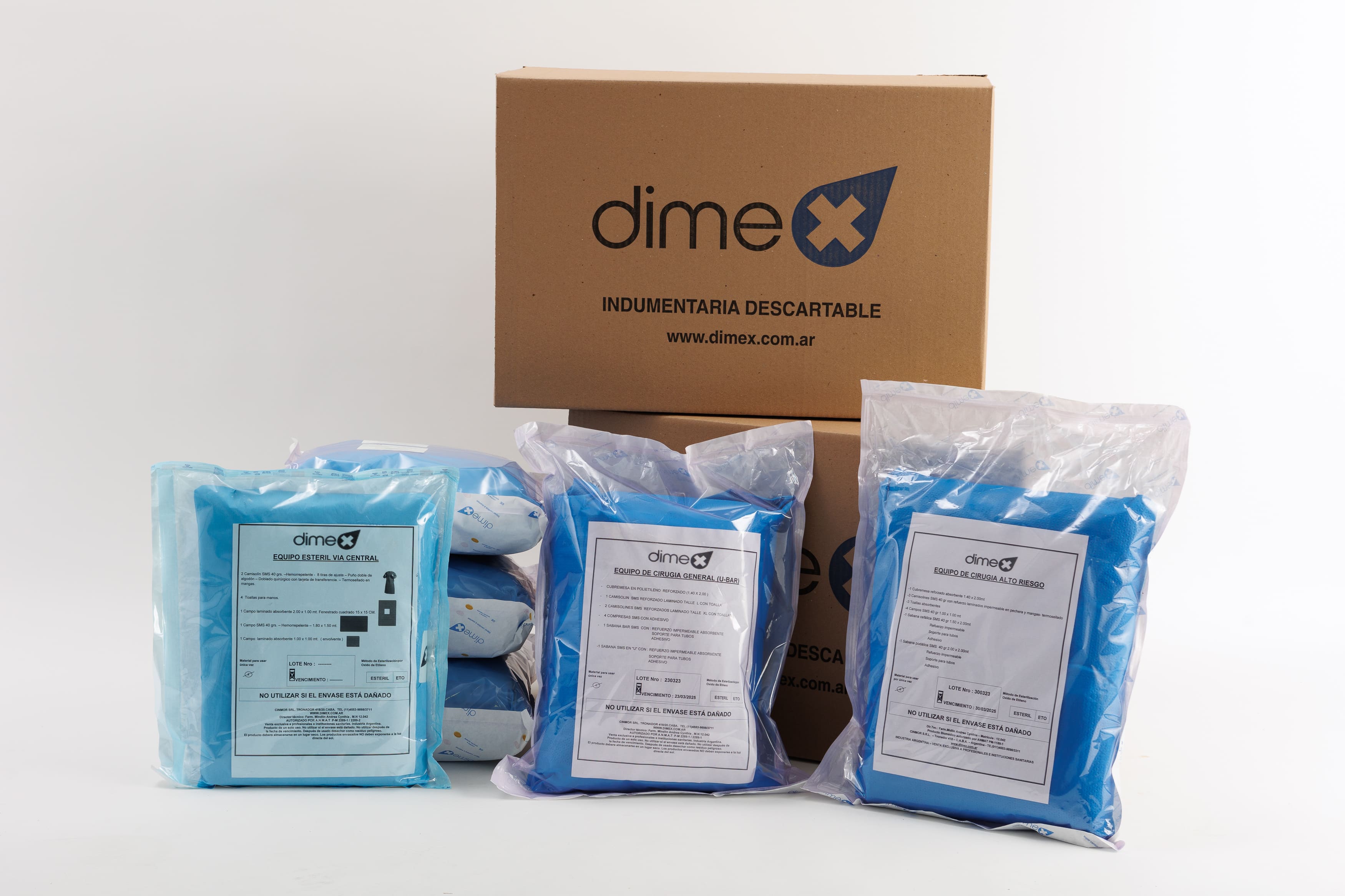 dimex | Packs quirúrgicos